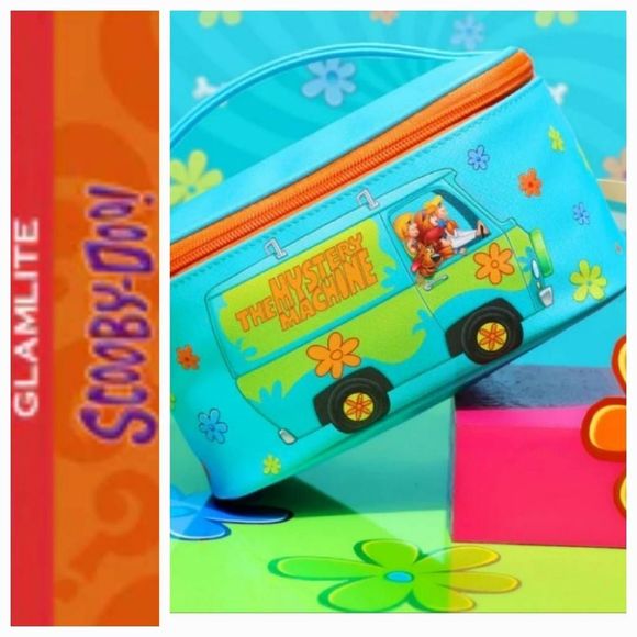 Glamlite | Bags | Glamlite X Scoobydoo Mystery Machine Makeup Bag ...